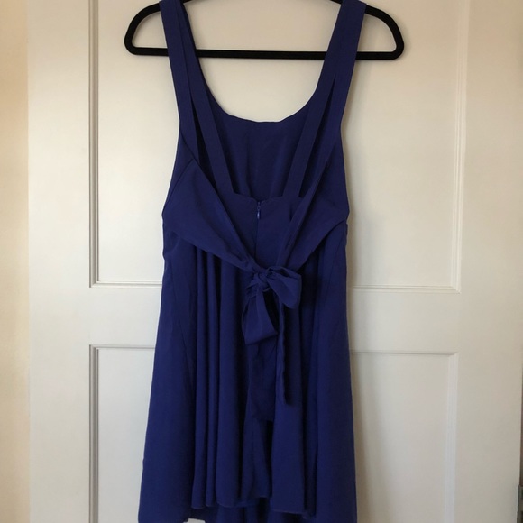 Xtaren | Dresses | Nwot Royal Blue Flowy Mini Dress | Poshmark